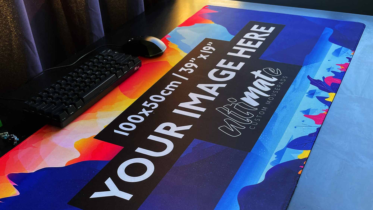 How to create your Custom Gaming Mouse Pad or Desk Mat | Full Guide ...