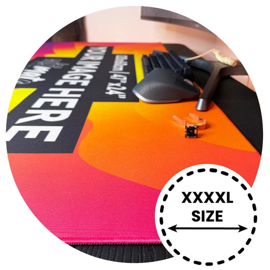 'Print your image' XXXXL Supreme Custom Gaming Mouse Pad | 120x60cm ...