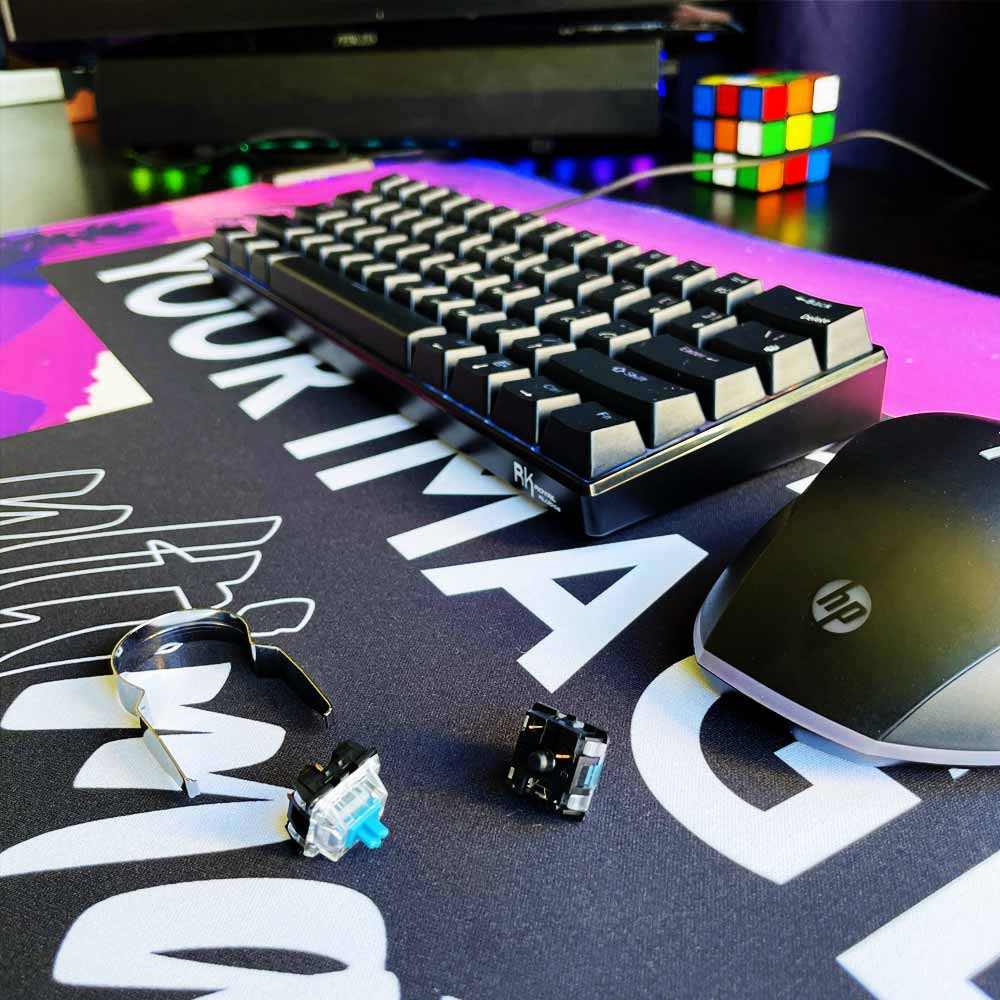 'Print your image' XXXL Ultimate Custom RGB Gaming Mouse Pad |100x50cm ...